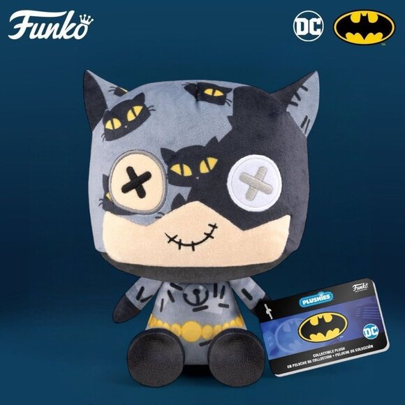 Funko | Toys | Funko Dc Patchwork Catwoman 7in Plush | Poshmark